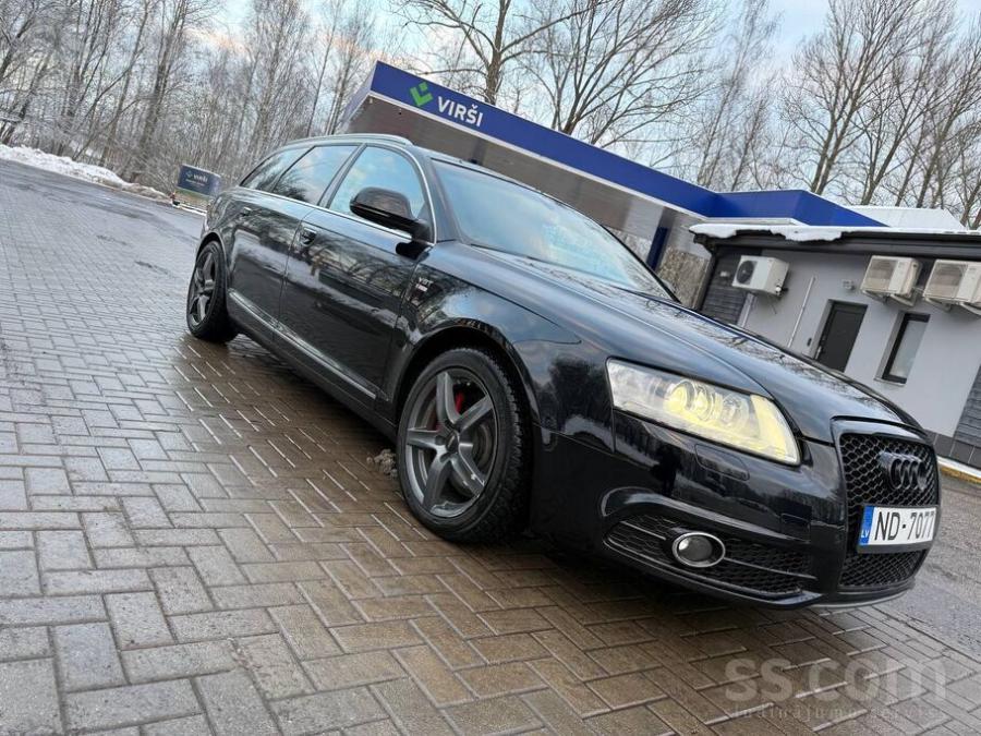 Black Audi A6 2009 in Riga, with an engine capacity of 3.00 L and mileage of 0 thousand km for 7100 €, photo 1 on AUTOMOTO.COM.LV
