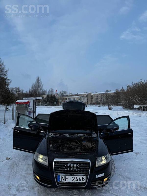 Melns Audi A6 2009 Daugavpils, ar dzinēja tilpumu 2.70 L un nobraukumu 413 tūkst. km par 3500 €, foto 1 vietnē AUTOMOTO.COM.LV