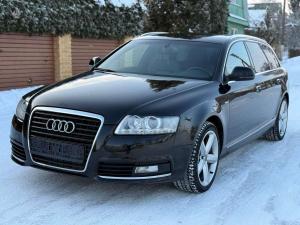 Melns Audi A6 2009 Viļņa, ar dzinēja tilpumu 2.97 L un nobraukumu 251 tūkst. km par 6750 €, foto  vietnē AUTOMOTO.COM.LV