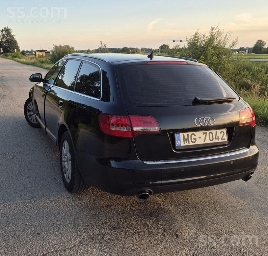 Melns Audi A6 2009 Rīga, ar dzinēja tilpumu 2.70 L un nobraukumu 352 tūkst. km par 7100 €, foto 5 vietnē AUTOMOTO.COM.LV