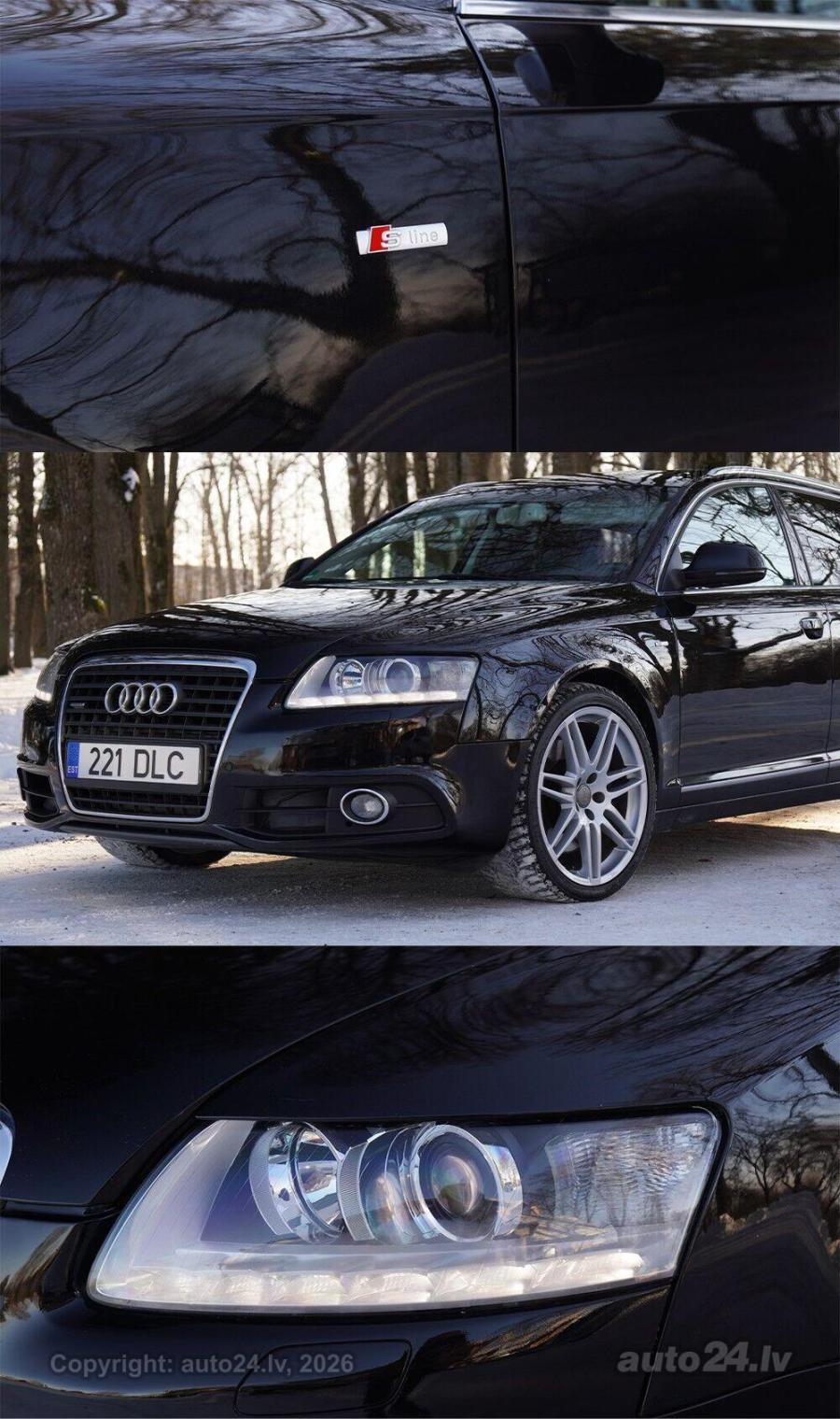 Melns Audi A6 2009 Tartu, ar dzinēja tilpumu 3.00 L un nobraukumu 289 tūkst. km par 8299 €, foto 15 vietnē AUTOMOTO.COM.LV