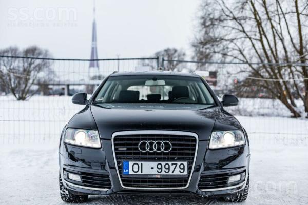 Black Audi A6 2009 in Riga, with an engine capacity of 3.00 L and mileage of 340 thousand km for 7290 €, photo 2 on AUTOMOTO.COM.LV