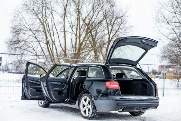 Black Audi A6 2009 in Riga, with an engine capacity of 3.00 L and mileage of 340 thousand km for 7290 €, photo 7 on AUTOMOTO.COM.LV