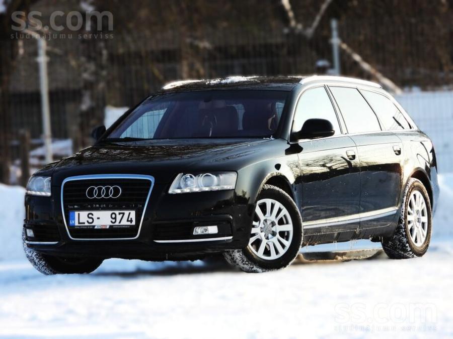 Melns Audi A6 2009 Rīga, ar dzinēja tilpumu 2.70 L un nobraukumu 362 tūkst. km par 5990 €, foto 1 vietnē AUTOMOTO.COM.LV