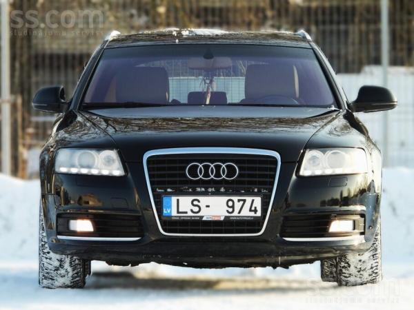 Black Audi A6 2009 in Riga, with an engine capacity of 2.70 L and mileage of 362 thousand km for 5990 €, photo 2 on AUTOMOTO.COM.LV