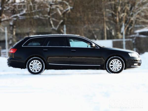 Black Audi A6 2009 in Riga, with an engine capacity of 2.70 L and mileage of 362 thousand km for 5990 €, photo 5 on AUTOMOTO.COM.LV