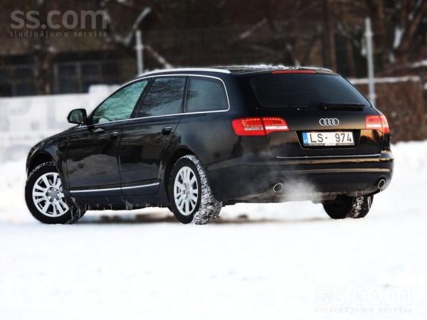Black Audi A6 2009 in Riga, with an engine capacity of 2.70 L and mileage of 362 thousand km for 5990 €, photo 7 on AUTOMOTO.COM.LV