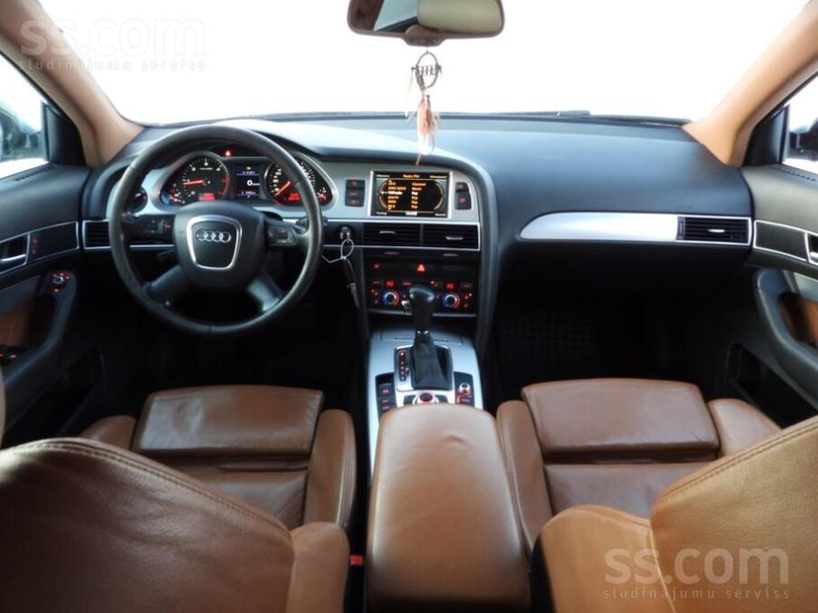 Melns Audi A6 2009 Rīga, ar dzinēja tilpumu 2.70 L un nobraukumu 362 tūkst. km par 5990 €, foto 14 vietnē AUTOMOTO.COM.LV