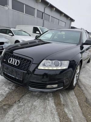Black Audi A6 2009 in Anyksciai, with an engine capacity of 2.70 L and mileage of 269 thousand km for 4700 €, photo  on AUTOMOTO.COM.LV