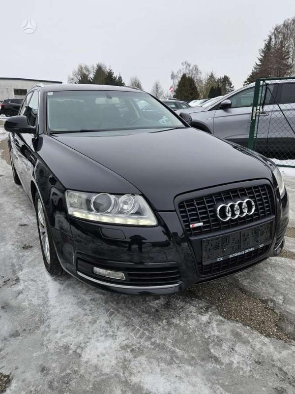 Melns Audi A6 2009 Anykščiai, ar dzinēja tilpumu 2.70 L un nobraukumu 269 tūkst. km par 4700 €, foto 2 vietnē AUTOMOTO.COM.LV