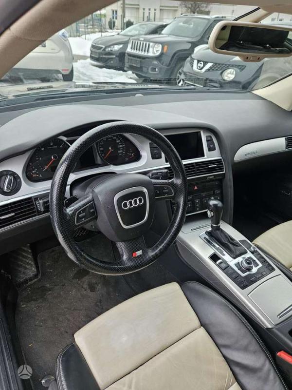 Melns Audi A6 2009 Anykščiai, ar dzinēja tilpumu 2.70 L un nobraukumu 269 tūkst. km par 4700 €, foto 6 vietnē AUTOMOTO.COM.LV