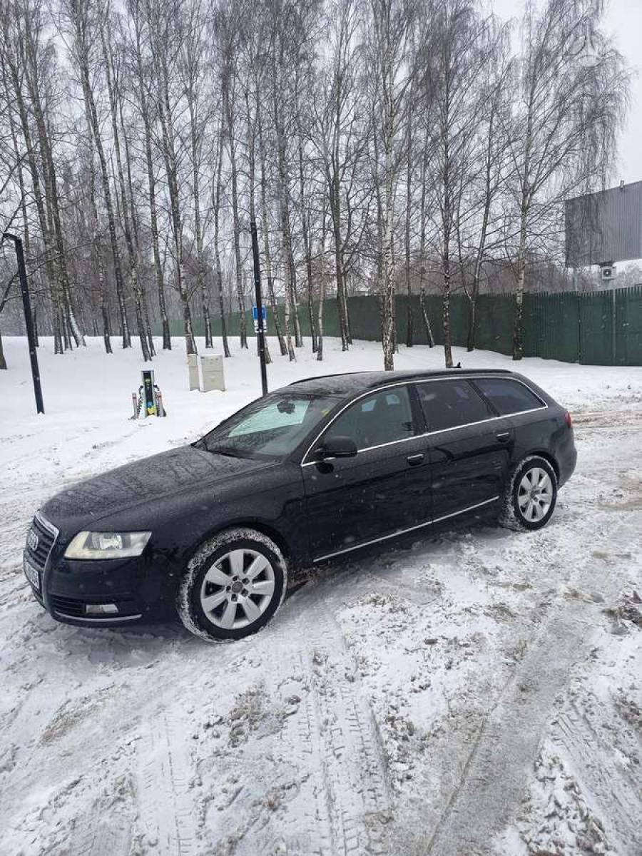Black Audi A6 2009 in Marijampole, with an engine capacity of 2.70 L and mileage of 336 thousand km for 4150 €, photo 1 on AUTOMOTO.COM.LV