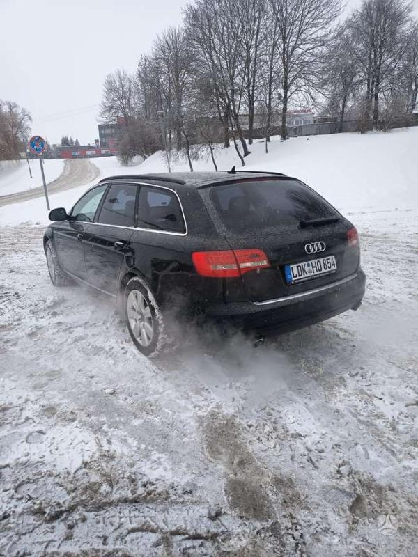 Black Audi A6 2009 in Marijampole, with an engine capacity of 2.70 L and mileage of 336 thousand km for 4150 €, photo 2 on AUTOMOTO.COM.LV