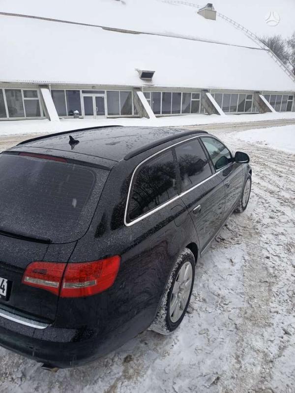 Black Audi A6 2009 in Marijampole, with an engine capacity of 2.70 L and mileage of 336 thousand km for 4150 €, photo 4 on AUTOMOTO.COM.LV