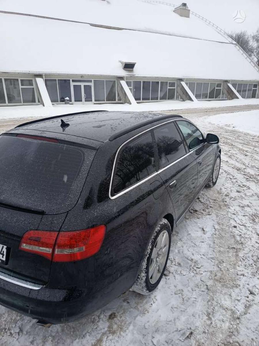 Black Audi A6 2009 in Marijampole, with an engine capacity of 2.70 L and mileage of 336 thousand km for 4150 €, photo 4 on AUTOMOTO.COM.LV