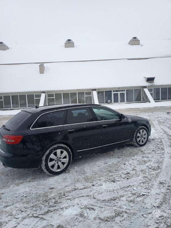Black Audi A6 2009 in Marijampole, with an engine capacity of 2.70 L and mileage of 336 thousand km for 4150 €, photo 5 on AUTOMOTO.COM.LV