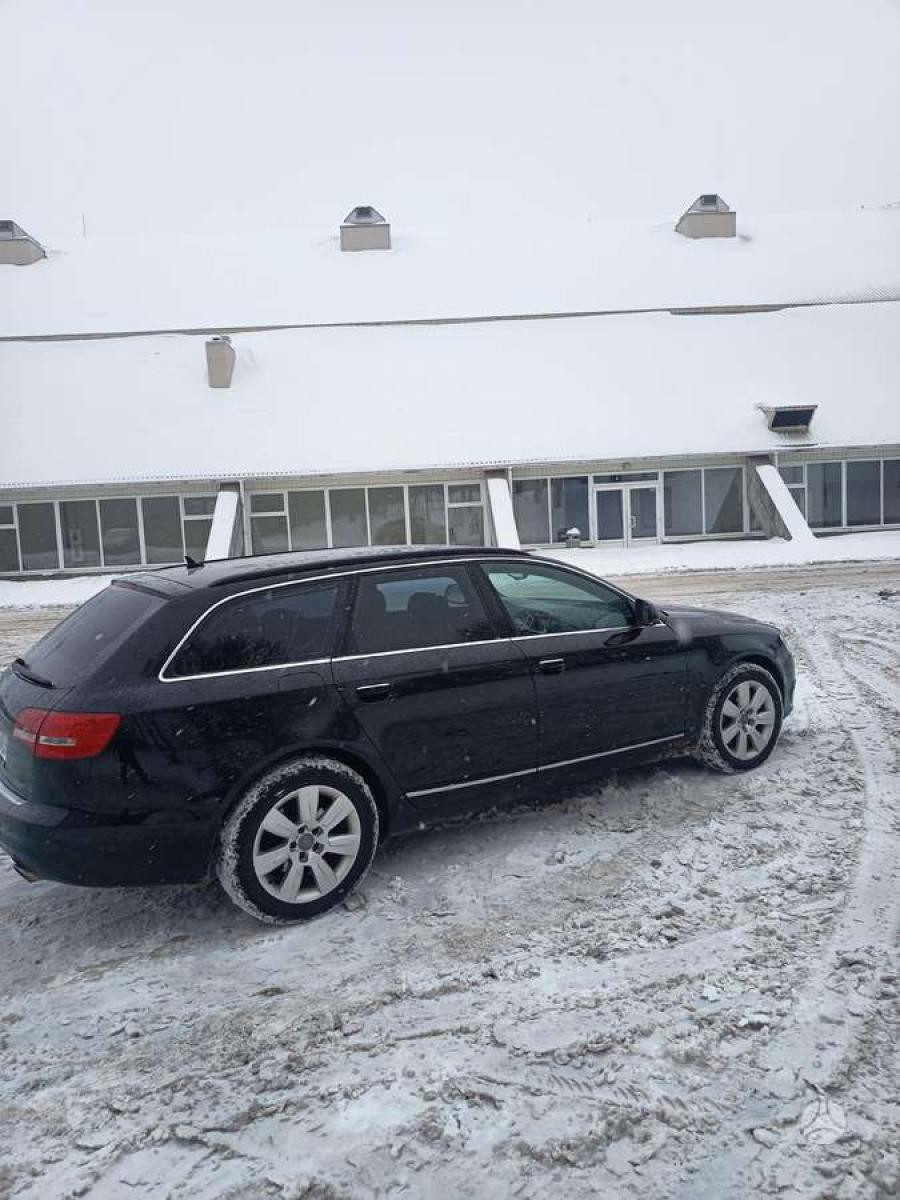 Black Audi A6 2009 in Marijampole, with an engine capacity of 2.70 L and mileage of 336 thousand km for 4150 €, photo 5 on AUTOMOTO.COM.LV