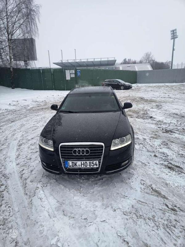 Black Audi A6 2009 in Marijampole, with an engine capacity of 2.70 L and mileage of 336 thousand km for 4150 €, photo 9 on AUTOMOTO.COM.LV