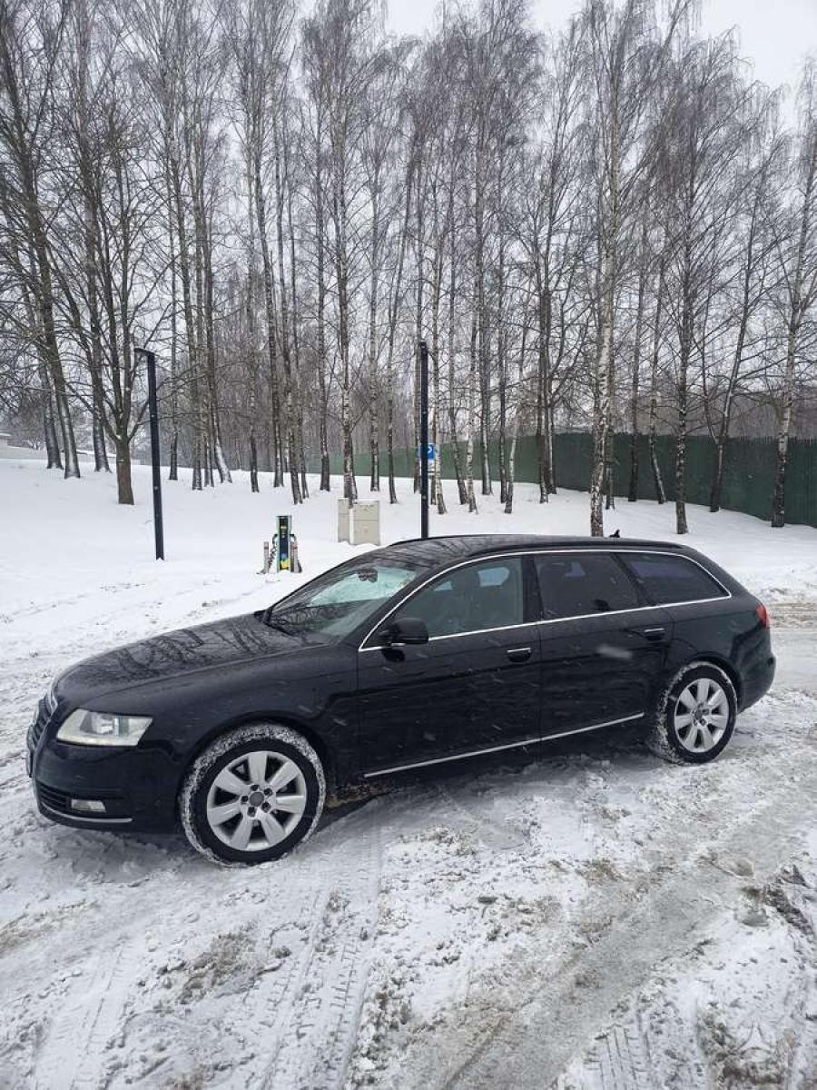 Black Audi A6 2009 in Marijampole, with an engine capacity of 2.70 L and mileage of 336 thousand km for 4150 €, photo 10 on AUTOMOTO.COM.LV