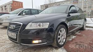 Black Audi A6 2009 in Daugavpils, with an engine capacity of 2.70 L and mileage of 414 thousand km for 3990 €, photo 3 on AUTOMOTO.COM.LV