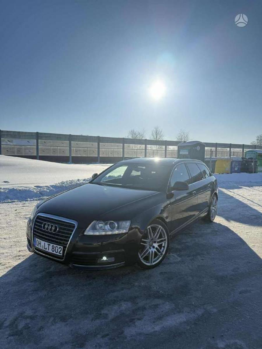 Melns Audi A6 2009 Kazlų Rūda, ar dzinēja tilpumu 2.97 L un nobraukumu 299 tūkst. km par 5400 €, foto 1 vietnē AUTOMOTO.COM.LV