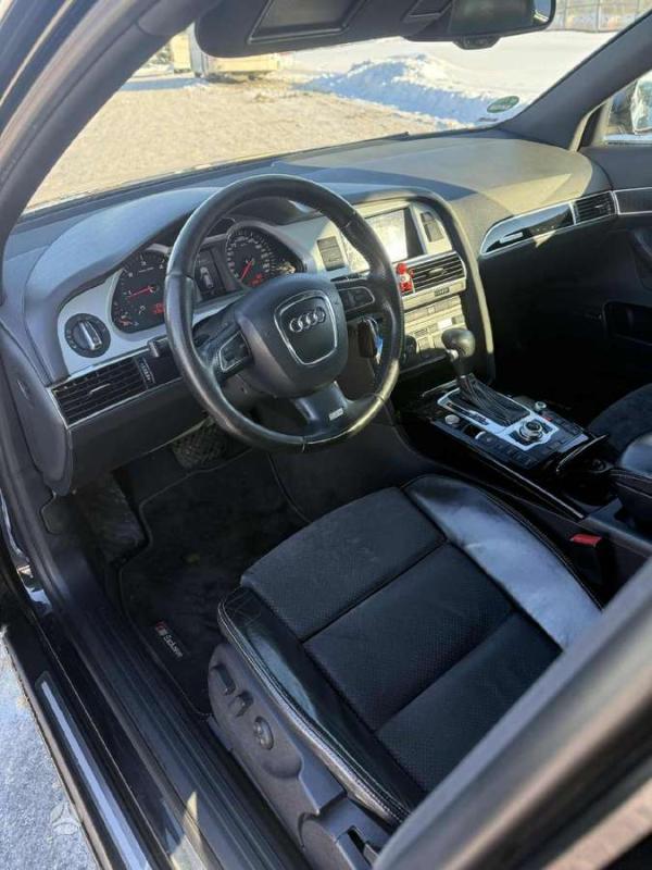 Melns Audi A6 2009 Kazlų Rūda, ar dzinēja tilpumu 2.97 L un nobraukumu 299 tūkst. km par 5400 €, foto 8 vietnē AUTOMOTO.COM.LV