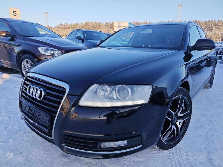 Black Audi A6 2009 in Vilnius, with an engine capacity of 2.97 L and mileage of 258 thousand km for 6200 €, photo 2 on AUTOMOTO.COM.LV