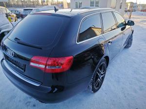 Black Audi A6 2009 in Vilnius, with an engine capacity of 2.97 L and mileage of 258 thousand km for 6200 €, photo 12 on AUTOMOTO.COM.LV