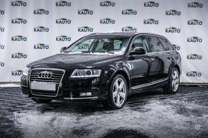 Melns Audi A6 2009 Kauņa, ar dzinēja tilpumu 2.70 L un nobraukumu 300 tūkst. km par 6790 €, foto  vietnē AUTOMOTO.COM.LV
