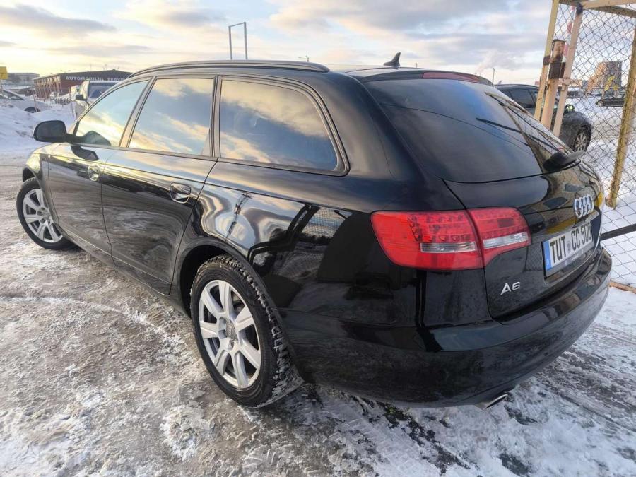 Black Audi A6 2009 in Vilnius, with an engine capacity of 2.97 L and mileage of 250 thousand km for 6200 €, photo 5 on AUTOMOTO.COM.LV