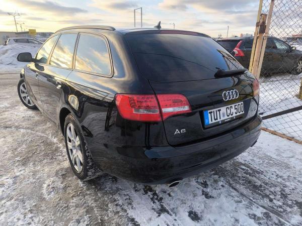 Black Audi A6 2009 in Vilnius, with an engine capacity of 2.97 L and mileage of 250 thousand km for 6200 €, photo 6 on AUTOMOTO.COM.LV