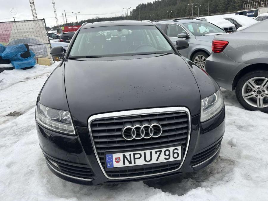 Black Audi A6 2009 in Vilnius, with an engine capacity of 2.70 L and mileage of 318 thousand km for 4500 €, photo 2 on AUTOMOTO.COM.LV