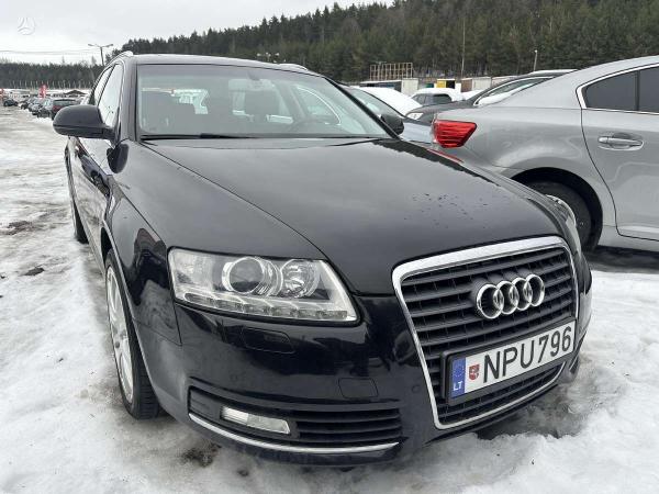 Black Audi A6 2009 in Vilnius, with an engine capacity of 2.70 L and mileage of 318 thousand km for 4500 €, photo 3 on AUTOMOTO.COM.LV