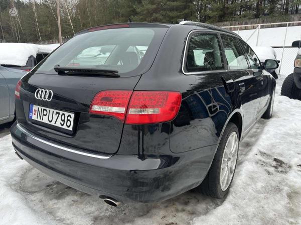 Black Audi A6 2009 in Vilnius, with an engine capacity of 2.70 L and mileage of 318 thousand km for 4500 €, photo 4 on AUTOMOTO.COM.LV