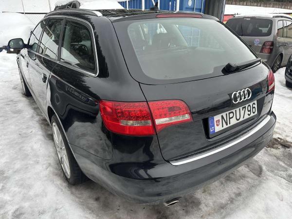 Black Audi A6 2009 in Vilnius, with an engine capacity of 2.70 L and mileage of 318 thousand km for 4500 €, photo 6 on AUTOMOTO.COM.LV