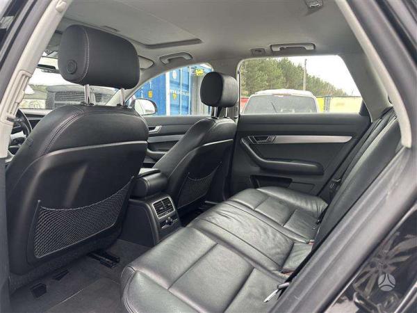 Black Audi A6 2009 in Vilnius, with an engine capacity of 2.70 L and mileage of 318 thousand km for 4500 €, photo 9 on AUTOMOTO.COM.LV