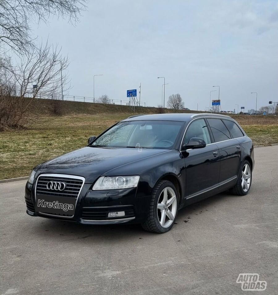 Black Audi A6 2009 in Kretinga, with an engine capacity of 2.70 L and mileage of 289 thousand km for 4150 €, photo 1 on AUTOMOTO.COM.LV