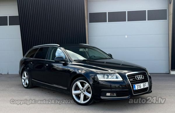 Black Audi A6 2009 in Tartu, with an engine capacity of 3.00 L and mileage of 360 thousand km for 4390 €, photo 1 on AUTOMOTO.COM.LV