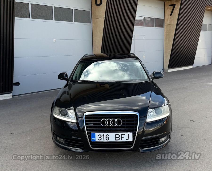 Black Audi A6 2009 in Tartu, with an engine capacity of 3.00 L and mileage of 360 thousand km for 4390 €, photo 4 on AUTOMOTO.COM.LV