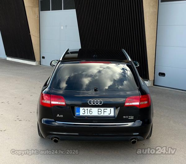 Black Audi A6 2009 in Tartu, with an engine capacity of 3.00 L and mileage of 360 thousand km for 4390 €, photo 6 on AUTOMOTO.COM.LV
