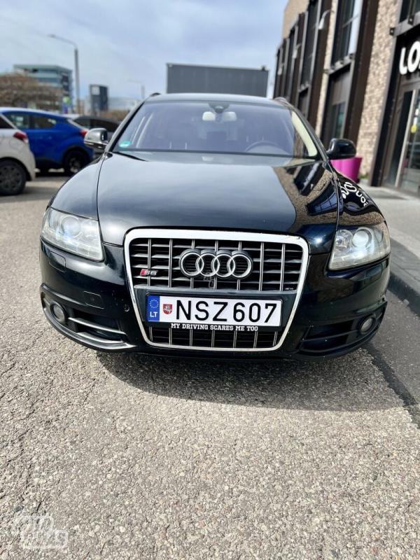 Black Audi A6 2009 in Vilnius, with an engine capacity of 3.00 L and mileage of 511 thousand km for 4750 €, photo 1 on AUTOMOTO.COM.LV