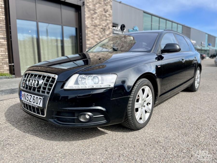 Black Audi A6 2009 in Vilnius, with an engine capacity of 3.00 L and mileage of 511 thousand km for 4750 €, photo 8 on AUTOMOTO.COM.LV
