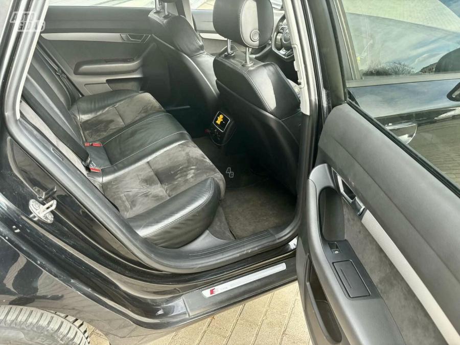 Black Audi A6 2009 in Vilnius, with an engine capacity of 3.00 L and mileage of 511 thousand km for 4750 €, photo 11 on AUTOMOTO.COM.LV