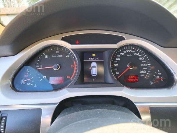 Black Audi A6 2009 in Riga, with an engine capacity of 3.00 L and mileage of 390 thousand km for 5800 €, photo 4 on AUTOMOTO.COM.LV