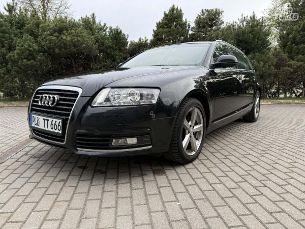 Black Audi A6 2009 in Mazeikiai, with an engine capacity of 3.00 L and mileage of 324 thousand km for 4300 €, photo 1 on AUTOMOTO.COM.LV