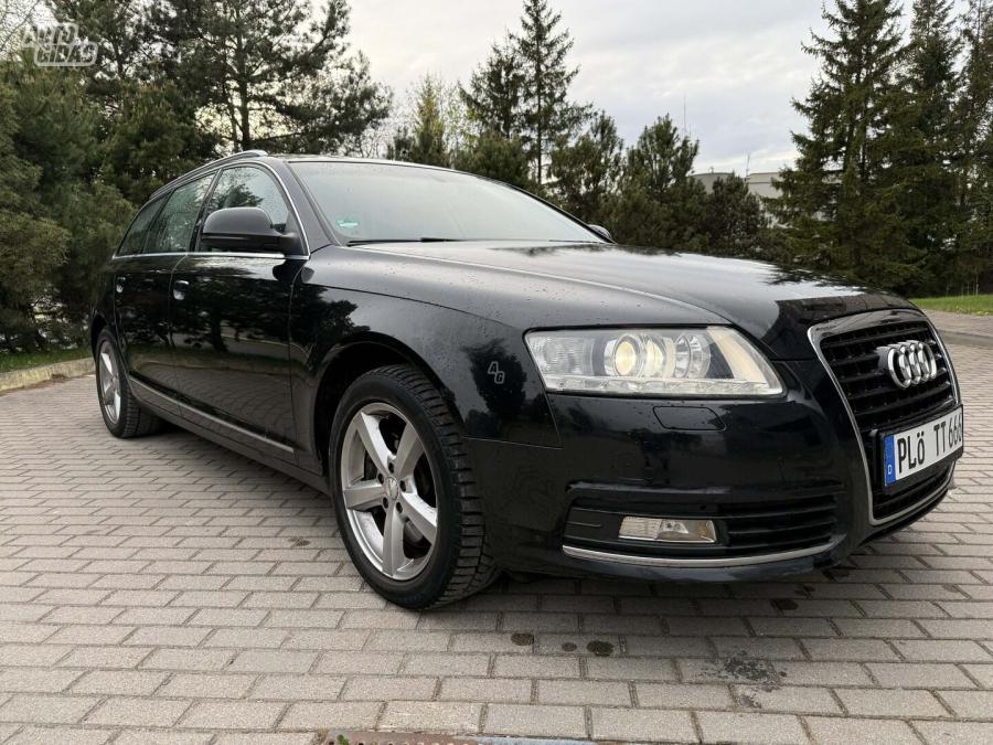 Black Audi A6 2009 in Mazeikiai, with an engine capacity of 3.00 L and mileage of 324 thousand km for 4300 €, photo 4 on AUTOMOTO.COM.LV
