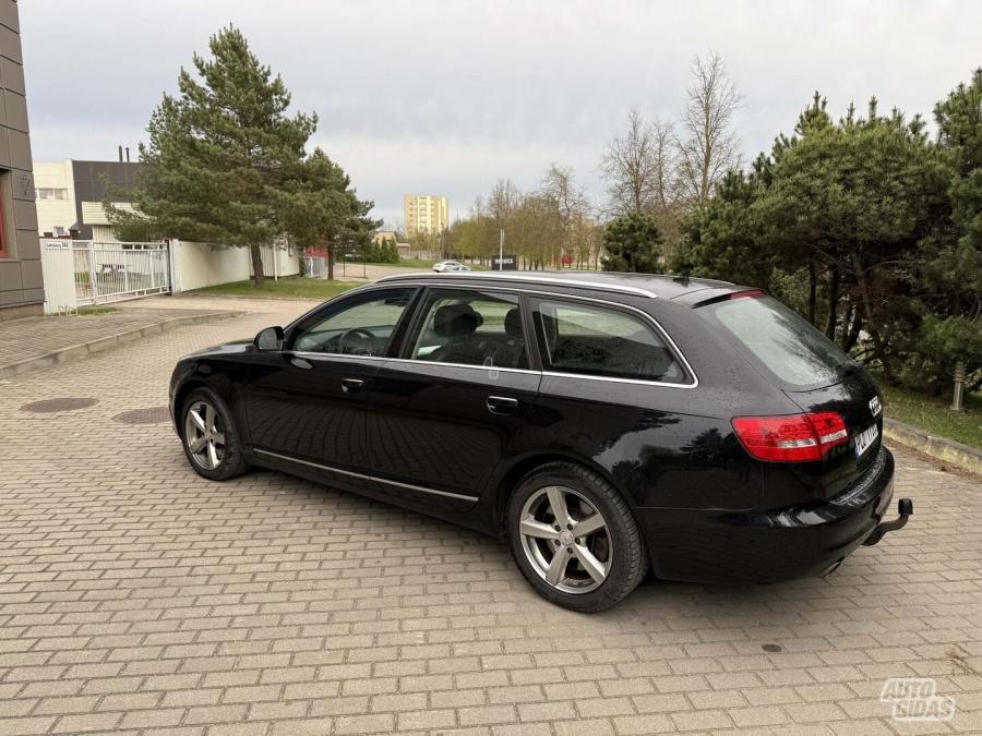 Black Audi A6 2009 in Mazeikiai, with an engine capacity of 3.00 L and mileage of 324 thousand km for 4300 €, photo 6 on AUTOMOTO.COM.LV
