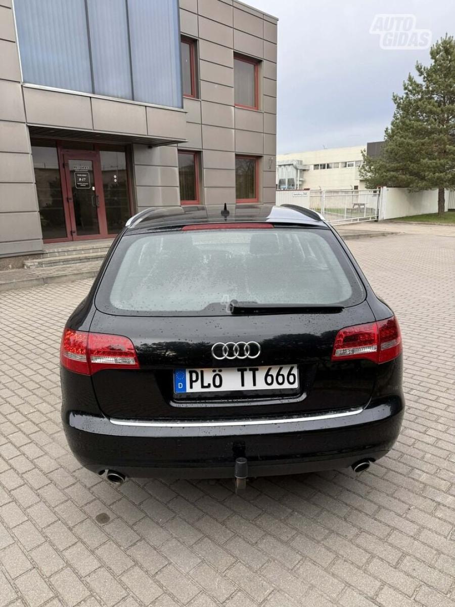 Black Audi A6 2009 in Mazeikiai, with an engine capacity of 3.00 L and mileage of 324 thousand km for 4300 €, photo 7 on AUTOMOTO.COM.LV
