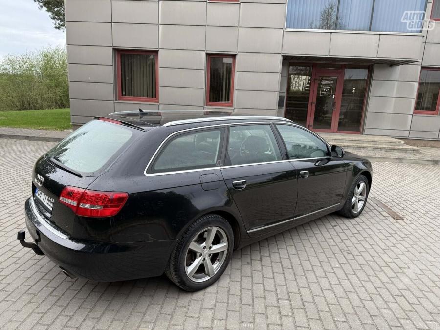 Black Audi A6 2009 in Mazeikiai, with an engine capacity of 3.00 L and mileage of 324 thousand km for 4300 €, photo 9 on AUTOMOTO.COM.LV
