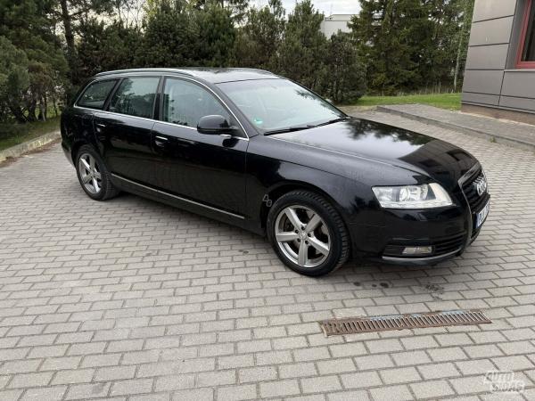Black Audi A6 2009 in Mazeikiai, with an engine capacity of 3.00 L and mileage of 324 thousand km for 4300 €, photo 9 on AUTOMOTO.COM.LV